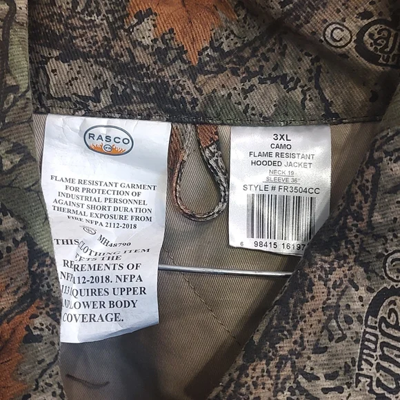Rasco | Jackets & Coats | Rasco Fr 3xl Camo Jacket | Poshmark
